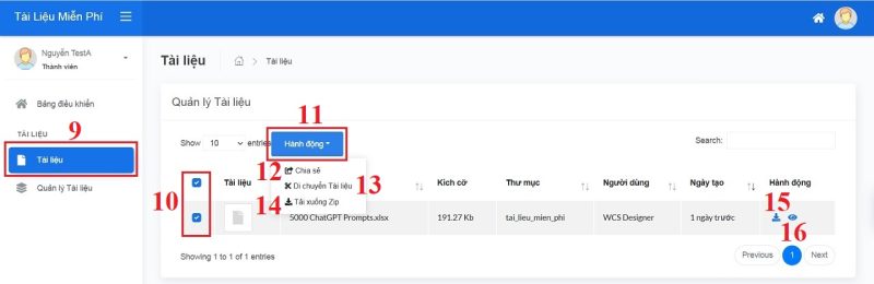 Cách tải tài liệu từ Thư viện tài liệu miễn phí về máy tính